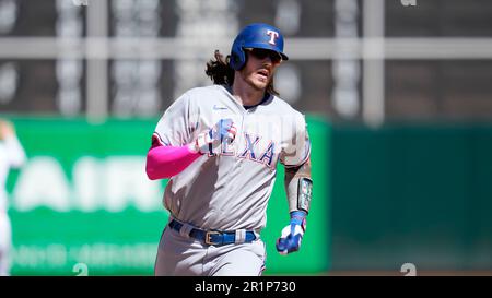 Texas Rangers' Jonah Heim during batting practice before their game ...