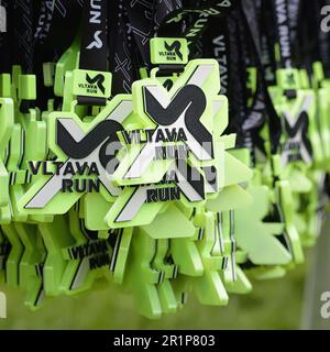 The Vltava Run relay running race is a 360 km long race leading from ...