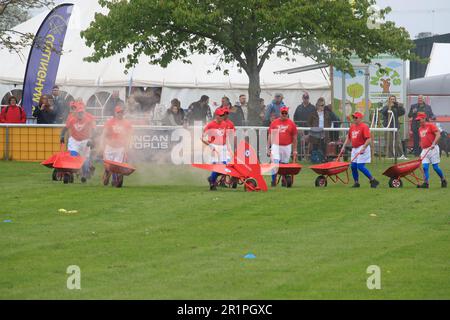 The Barlow Red Barrows The, Barlow Stock Photo - Alamy