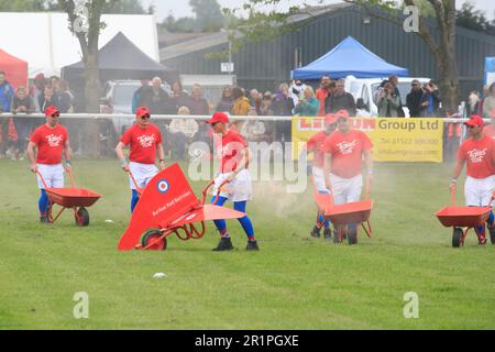 The Barlow Red Barrows The, Barlow Stock Photo - Alamy