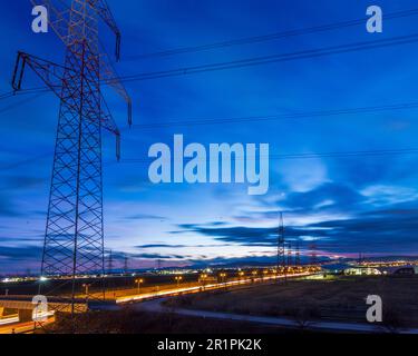 Substation of the Austrian Power Grid in Vienna Stock Photo - Alamy