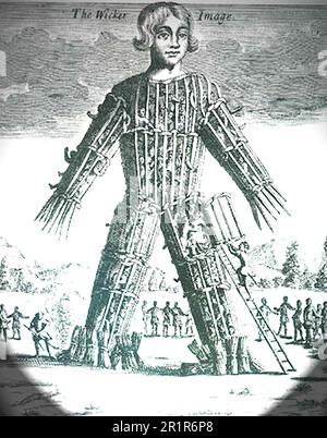 Human Sacrifice by Druids Stock Photo - Alamy