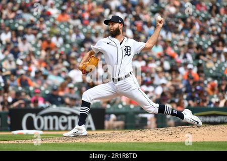 Detroit Tigers relief pitcher Chasen Shreve plays during a baseball ...