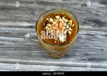 Egyptian Moghat drink with walnuts and nuts popular after pregnancy and ...