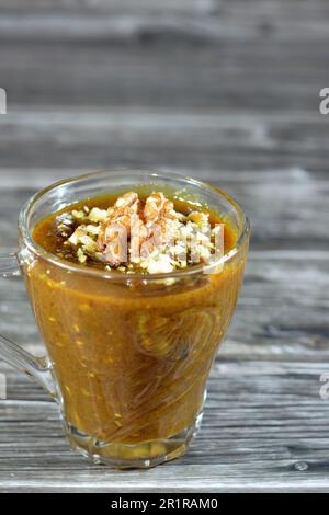 Egyptian Moghat drink with walnuts and nuts popular after pregnancy and ...