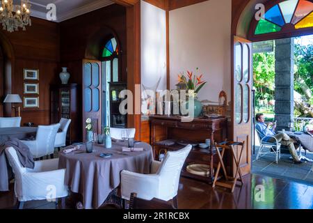 Le Chateau de Bel Ombre Mauritius, old castle in tropical garden in ...