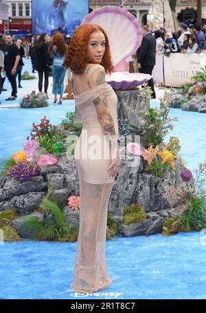 Yinka Bokini attending the UK Premiere of the live action re-imagining ...