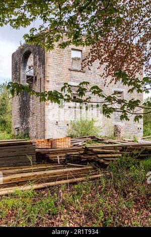 The old pump and engine house (built c1840) for Lightmoor Colliery at ...