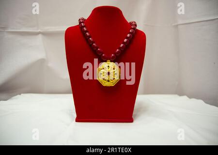 Nepali Traditional and Cultural Jewellery Necklace Stock Photo - Alamy