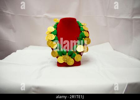 Nepali Traditional and Cultural Jewellery Necklace Stock Photo - Alamy