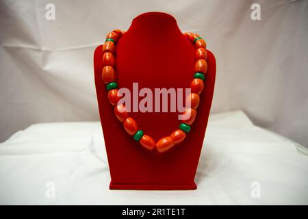 Nepali Traditional and Cultural Jewellery Necklace Stock Photo - Alamy