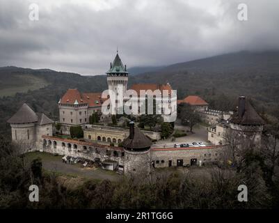 Aerial View of Smolenice Castle Slovakia Stock Photo - Alamy