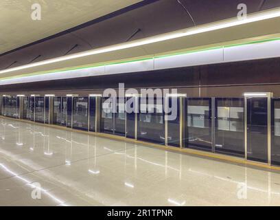 Platform sliding doors are a system used at subway stations that ...