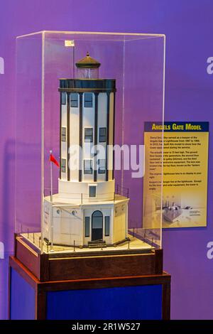 Angel's Gate Lighthouse, Port of Los Angeles, San Pedro, California ...