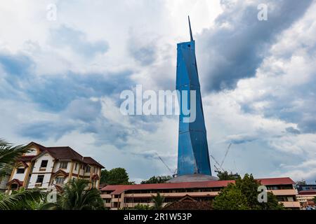 Kuala Lumpur - May 2023: Merdeka 118 tower view, downtown Kuala Lumpur ...