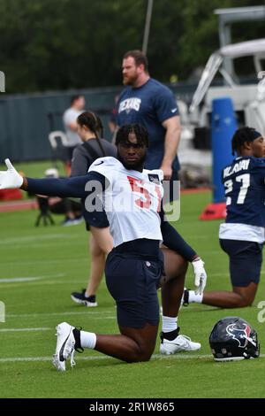 Houston Texans defensive end Will Anderson Jr. (51) reacts during an ...
