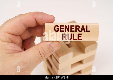 The NEW RULE is written in wooden letters on a blue background. New ...