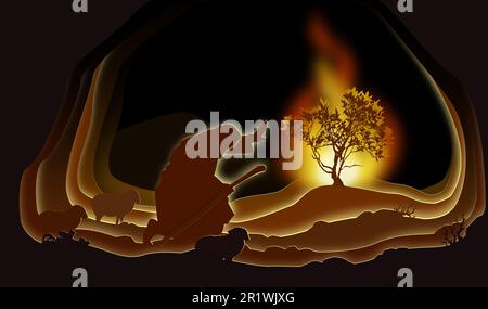 Moses and the Burning bush. Exodus 3 : 2-3. ' And the angel of the LORD ...
