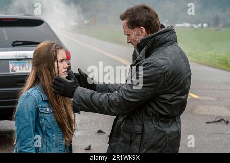 THE MOTHER, from left: Lucy Paez, Jennifer Lopez, 2023. ph: Eric Milner ...