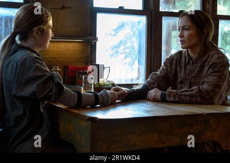 THE MOTHER, from left: Lucy Paez, Jennifer Lopez, 2023. ph: Eric Milner ...