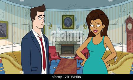 MULLIGAN, from left: Matty Mulligan (voice: Nat Faxon), Lucy Suwan ...