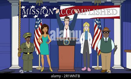 MULLIGAN, from left: Matty Mulligan (voice: Nat Faxon), Lucy Suwan ...