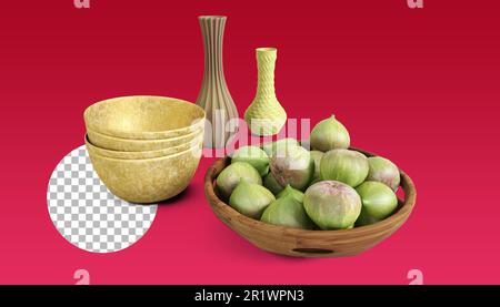 Tropical fruit scenes for your asset design Stock Photo - Alamy