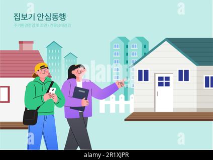 drawing of people engaging in housing fund, support, policy Stock Photo ...