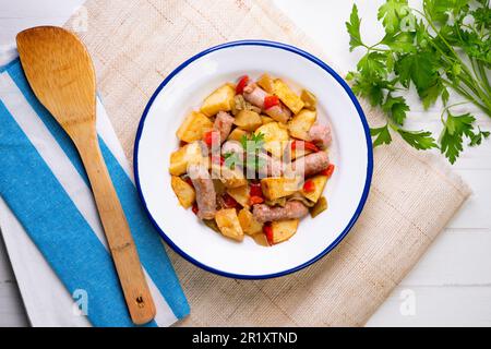 Cubed turkey tenderloin cooked with curry and vegetables Stock Photo ...
