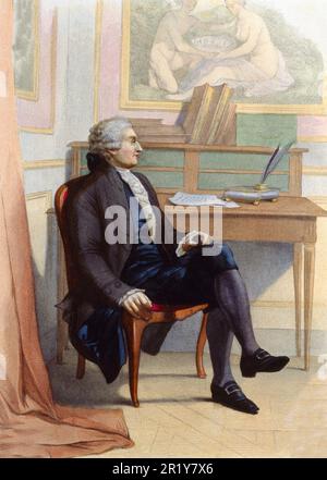 Marie Jean Antoine Nicolas de Caritat, marquis de Condorcet Stock Photo - Alamy