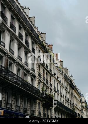 A modern, aesthetically pleasing building with a vibrant multicolored ...