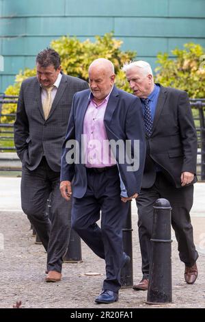 (left to right) Colin Emerson, George Emerson and Conor Jordan ...