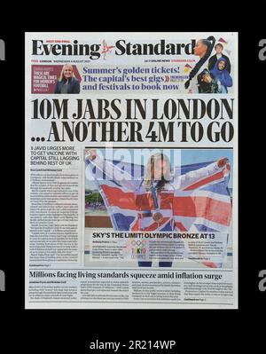 British press coverage in August 2021 of the constantly changing ...
