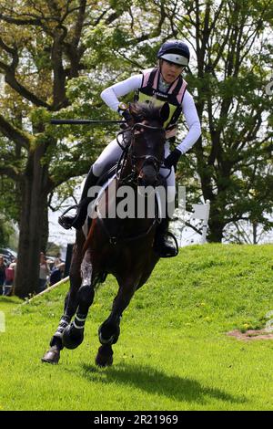Felicity Collins of Great Britain riding Rsh Contend'or during the ...