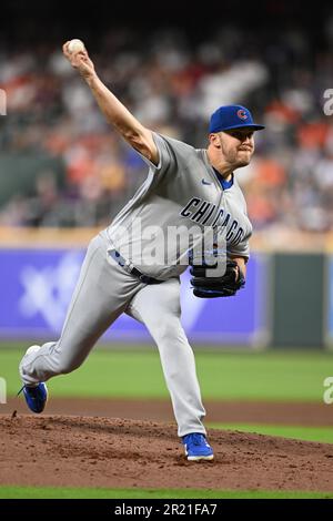 Chicago Cubs starting pitcher Jameson Taillon exhales as he walks off ...