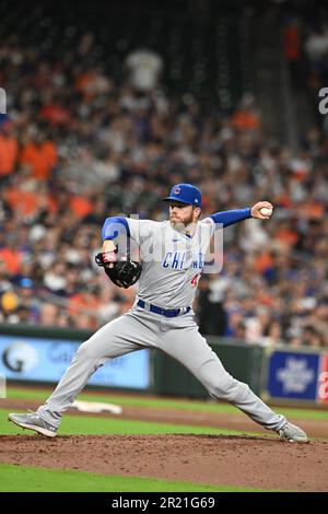 Chicago Cubs relief pitcher Brandon Hughes (47) pitches in the bottom ...