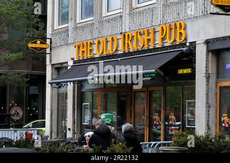 May 16,,2023/The old irish pub location on vesterbrogade in danish ...