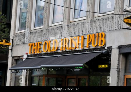 May 16,,2023/The old irish pub location on vesterbrogade in danish ...