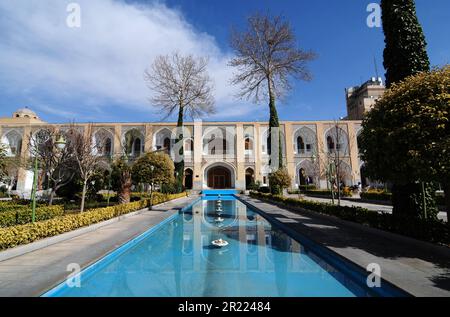 The Abbasid Caravanserai, located in Isfahan, Iran, was built by the ...