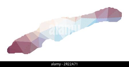 Network map of Little Cayman. Island digital connections map ...