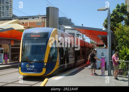 Southport South G Link Tram Station, Gold Coast, Queensland, Australia ...