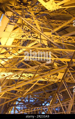 Architectural complex structure, structural engineering. View of a roof ...