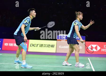 LEE Chia Hsin of Chinese Taipei in action during the womens semi finals ...
