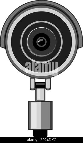 cctv ip camera cartoon vector illustration Stock Vector Image & Art - Alamy