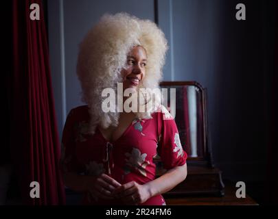 Handel Hendrix House staff member Joanna Roche poses in the kitchen ...