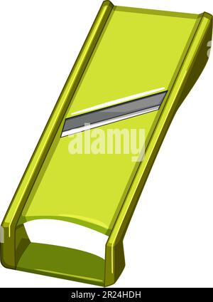 slice slicer food cartoon vector illustration Stock Vector Image & Art ...