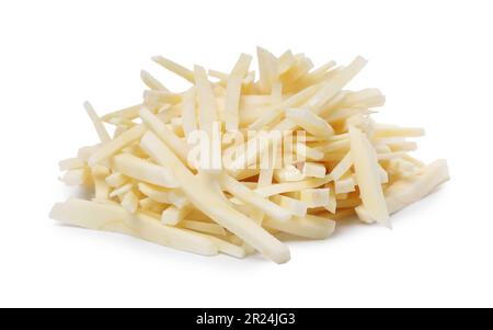 Pile of cut fresh parsnip on white background Stock Photo - Alamy