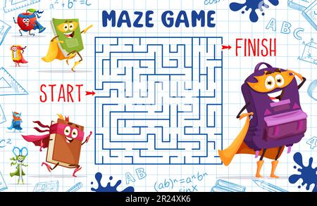 Superhero Maze