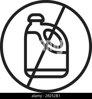 No Bleach icon vector image Stock Vector Image & Art - Alamy