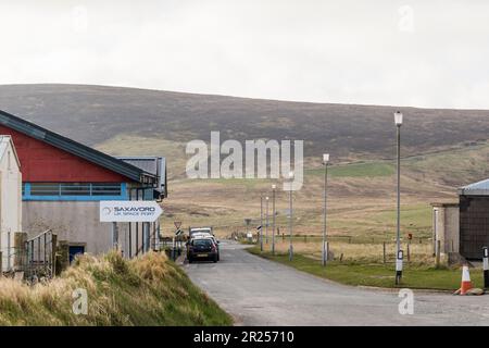 Saxavord spaceport, Unst, Shetland Stock Photo - Alamy